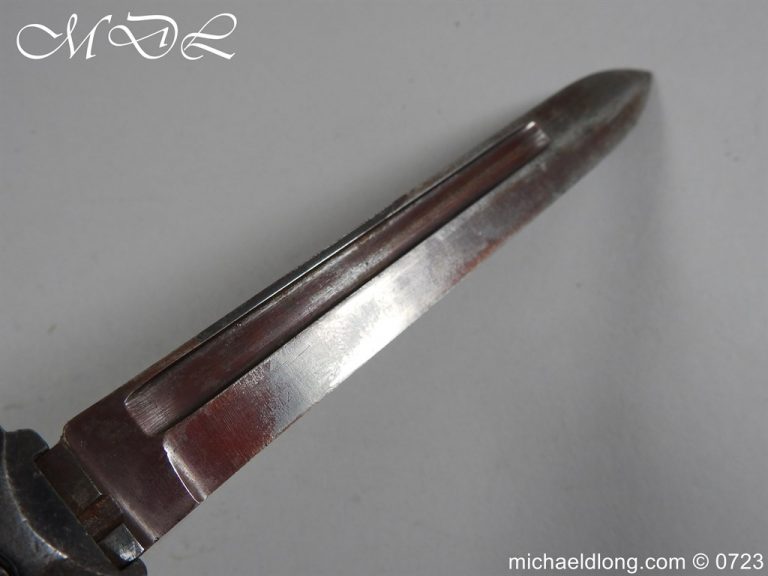 Italian M1938 Latch Lock Folding Carcano Bayonet – Michael D Long Ltd ...