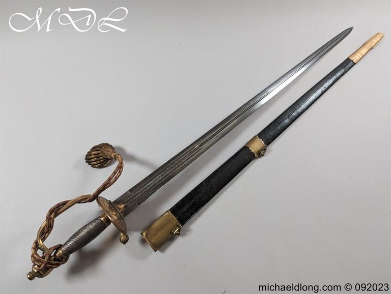 British 1796 Infantry Officer’s Sword with Broad Sword Blade – Michael ...