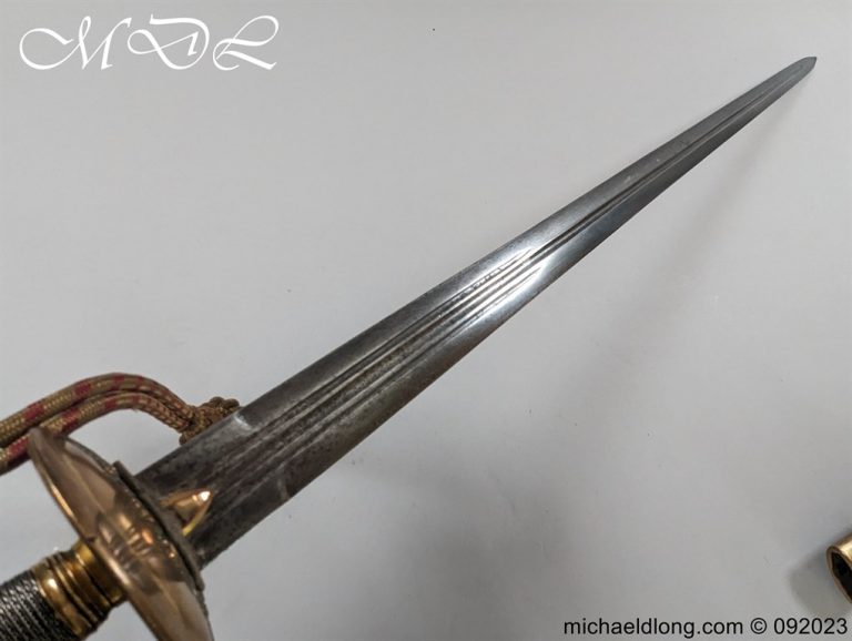 British 1796 Infantry Officer’s Sword with Broad Sword Blade – Michael ...