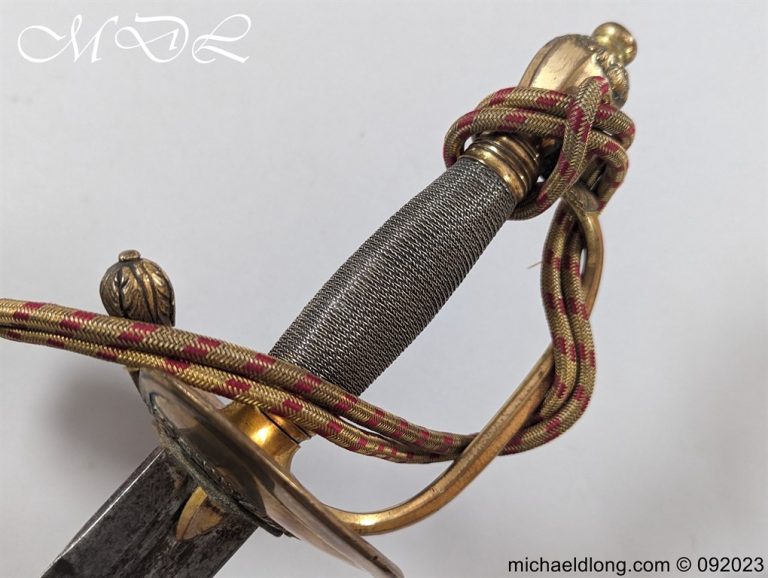 British 1796 Infantry Officer’s Sword with Broad Sword Blade – Michael ...
