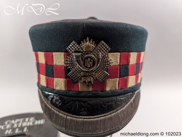 Highland Light Infantry Officer’s Forage Cap – Michael D Long Ltd ...