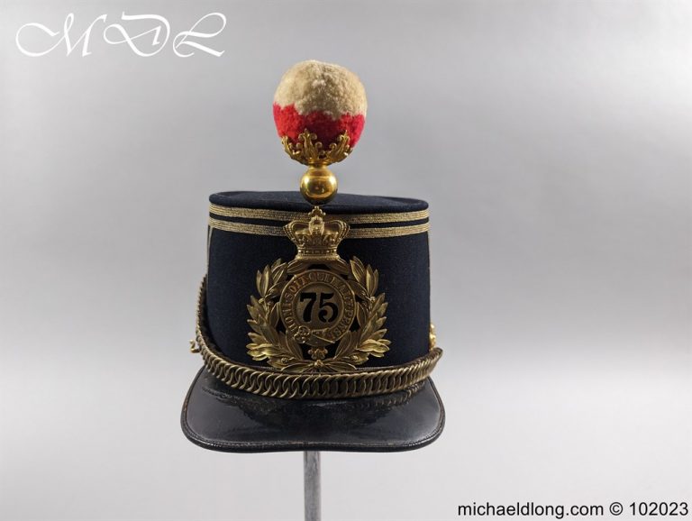 Scottish 75th Foot Officer’s Victorian Shako – Michael D Long Ltd ...