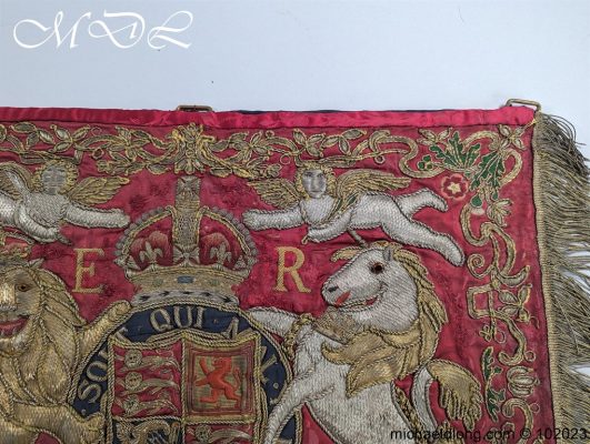 Edward 7th Household Cavalry State Trumpeters Banner – Michael D Long ...