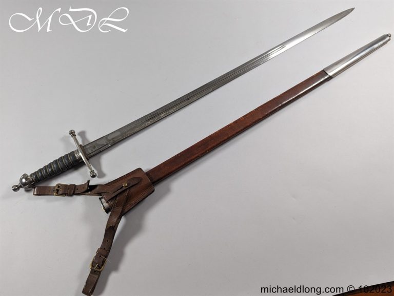 Argyll and Sutherlands Highlander Cross Hilt Officer’s Sword – Michael ...