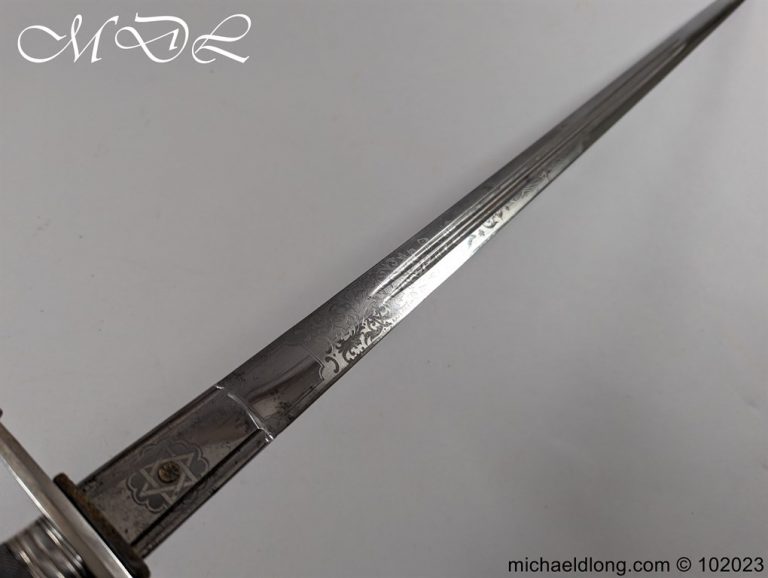 Argyll and Sutherlands Highlander Cross Hilt Officer’s Sword – Michael ...