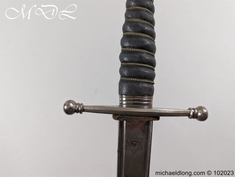 Argyll and Sutherlands Highlander Cross Hilt Officer’s Sword – Michael ...