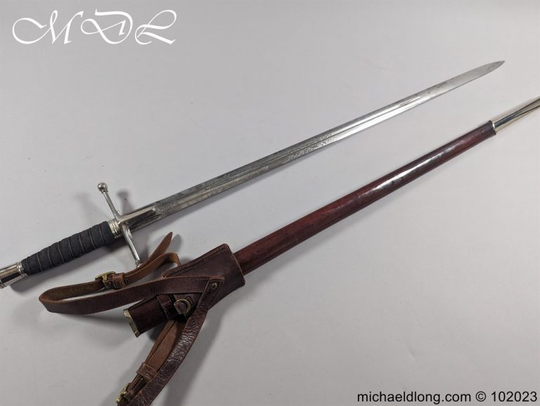Highland Light Infantry Cross Hilt Officer’s Sword – Michael D Long Ltd ...