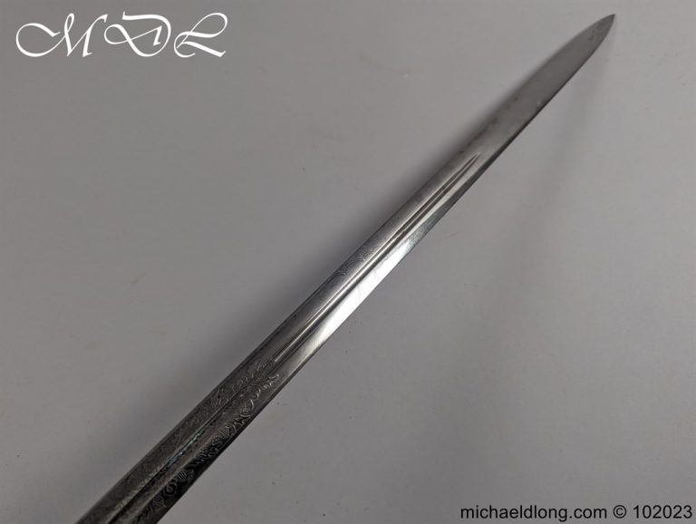 Highland Light Infantry Cross Hilt Officer’s Sword – Michael D Long Ltd ...