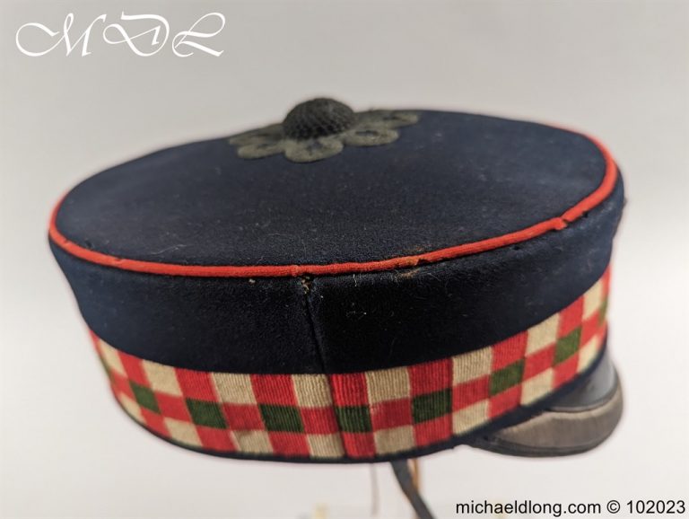Victorian 23rd Lanarkshire Rifle Volunteers Forage Cap – Michael D Long ...