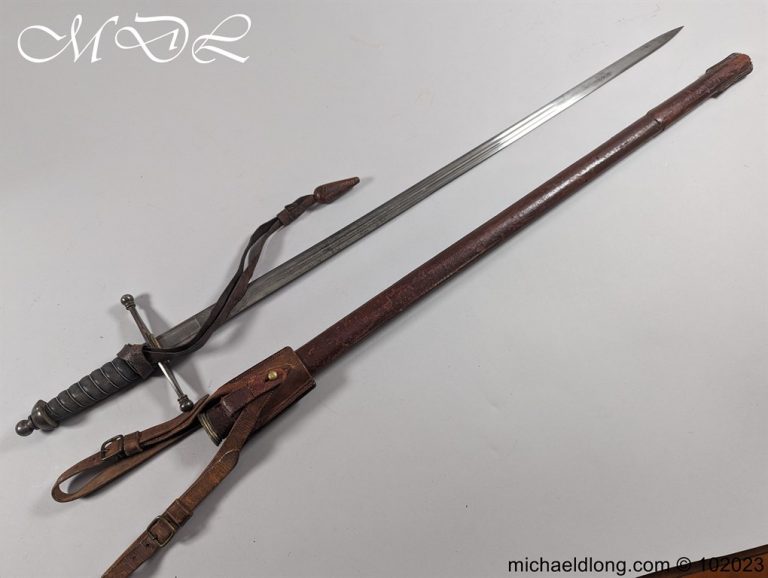 Liverpool Scottish Cross Hilt Sword Edward 7th – Michael D Long Ltd ...
