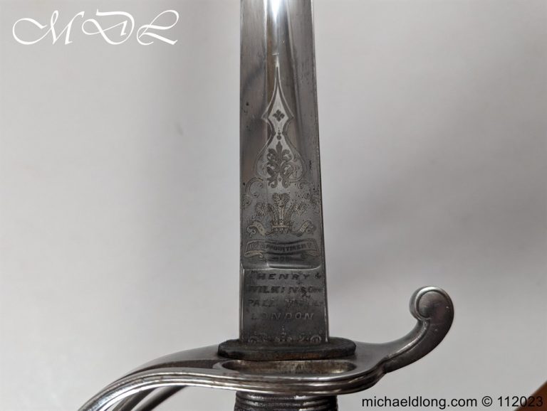 Argyleshire Artillery Officer’s Sword by Wilkinson – Michael D Long Ltd ...