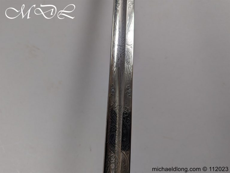 Victorian 4th Ardrossan Artillery Presentation Sword – Michael D Long ...