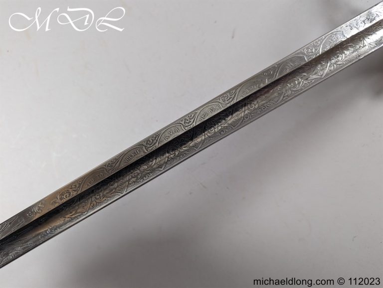 Victorian 4th Ardrossan Artillery Presentation Sword – Michael D Long ...