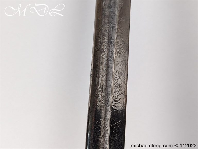 Royal Scots Greys 2nd Dragoons Officer’s Sword – Michael D Long Ltd ...