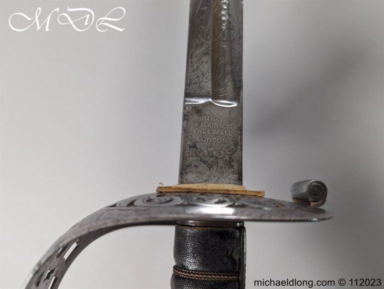 Royal Scots Greys 2nd Dragoons Officer’s Sword – Michael D Long Ltd ...