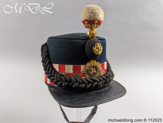 Scottish 74th Highlander’s Officer’s Victorian Shako – Michael D Long ...