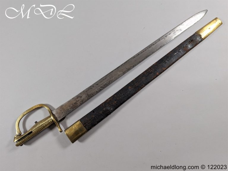 Baker Rifle Sword Bayonet and Scabbard – Michael D Long Ltd | Antique ...