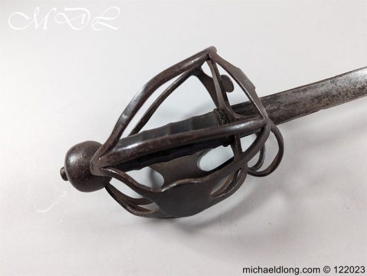 English 17th Century Basket Hilt Sword – Michael D Long Ltd | Antique ...