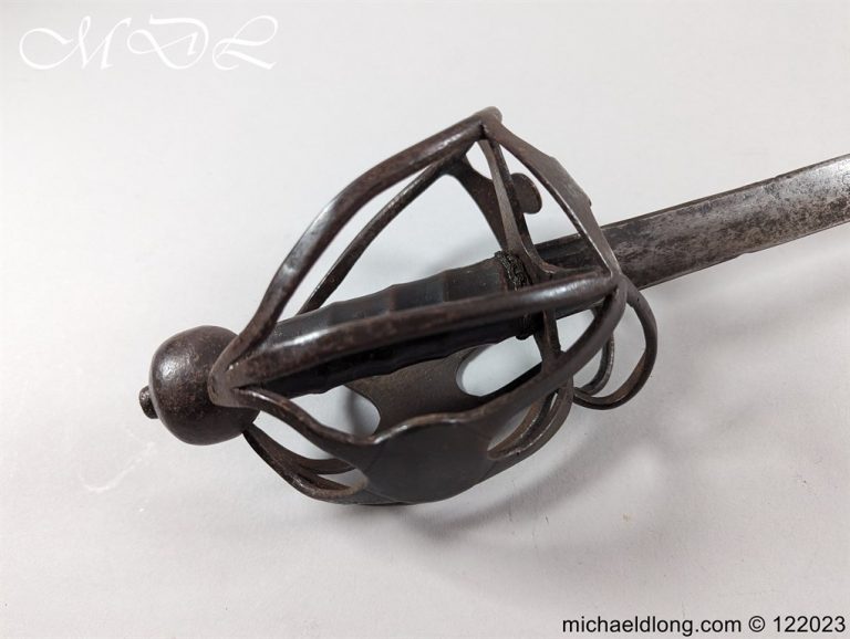 English 17th Century Basket Hilt Sword – Michael D Long Ltd | Antique ...