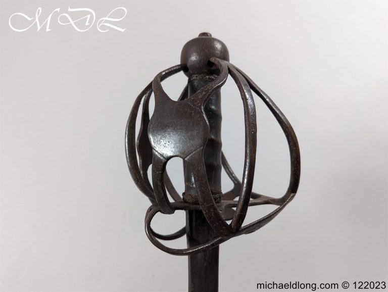 English 17th Century Basket Hilt Sword – Michael D Long Ltd | Antique ...