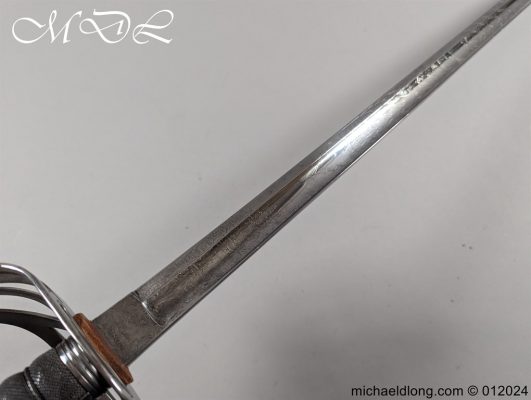 Cameronians The Scottish Rifles Officers Sword – Michael D Long Ltd ...