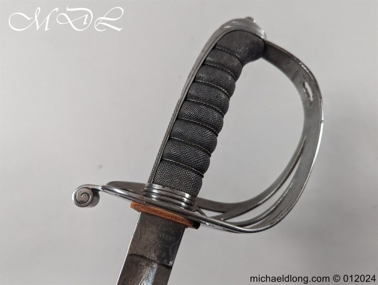 Cameronians The Scottish Rifles Officers Sword – Michael D Long Ltd ...