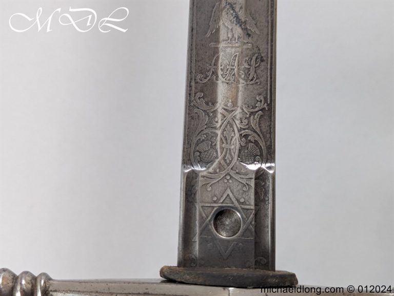 Seaforth Highlanders Ross – Shire Buffs Officer’s Sword – Michael D ...