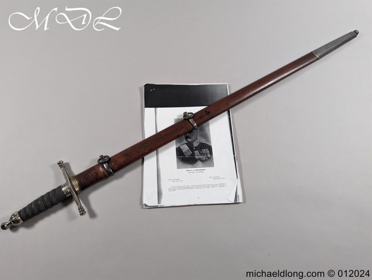 Seaforth Highlanders Ross – Shire Buffs Officer’s Sword – Michael D ...