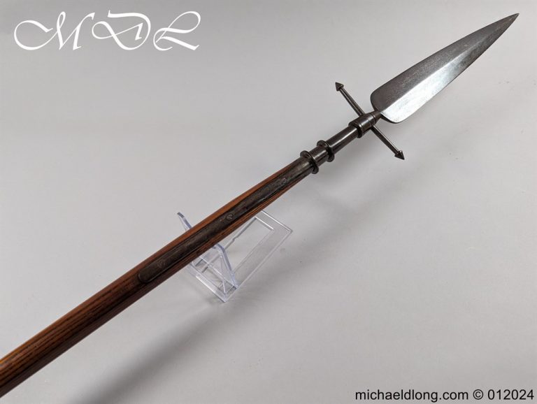 Georgian Sergeant’s Spontoon – Michael D Long Ltd | Antique Arms & Armour