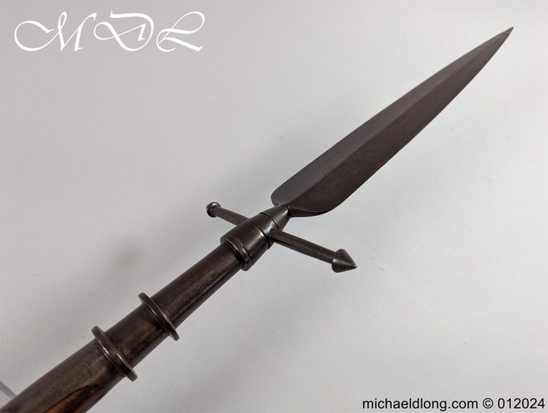 Georgian Sergeant’s Spontoon – Michael D Long Ltd | Antique Arms & Armour