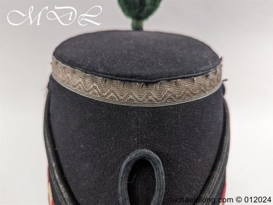 Highland Light Infantry Volunteers Field Officer’s Shako – Michael D ...