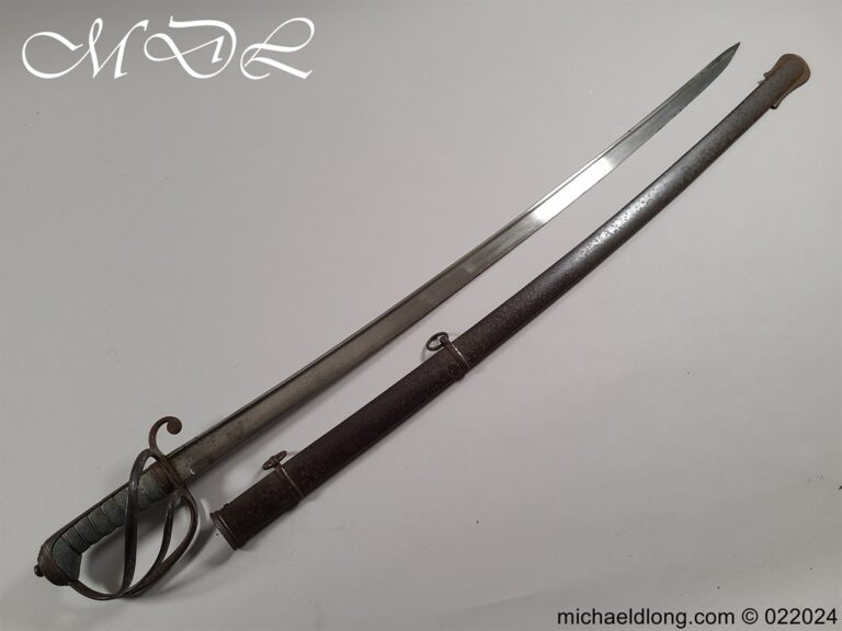 British George 4th 1821 Light Cavalry Officers Sword – Michael D Long ...
