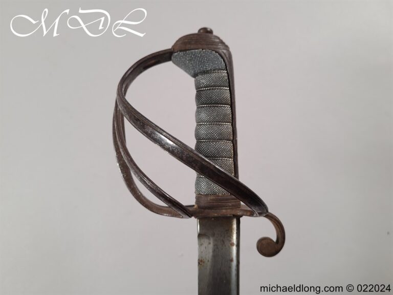 British George 4th 1821 Light Cavalry Officers Sword – Michael D Long ...