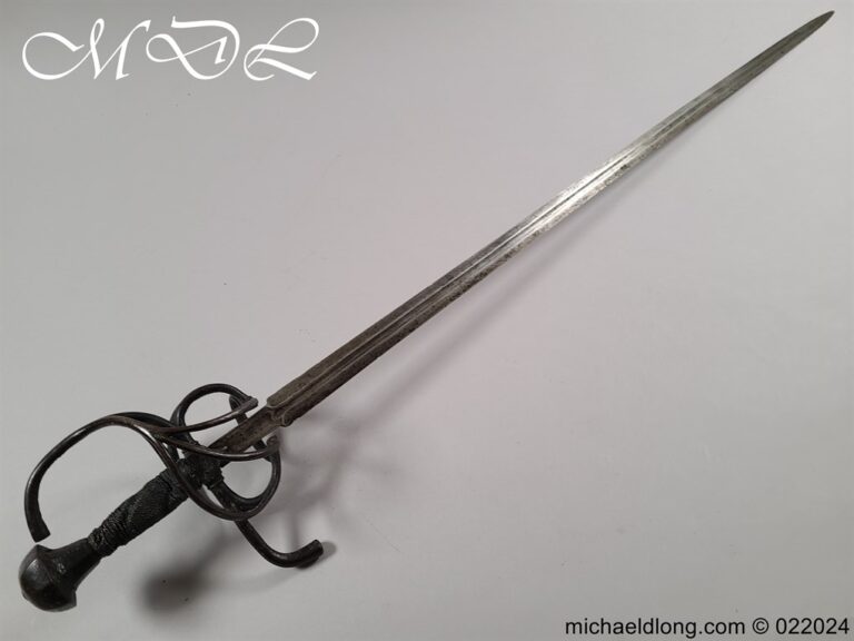 Swept Hilt Rapier Late 16th Century – Michael D Long Ltd | Antique Arms ...