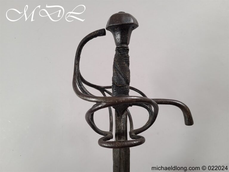 Swept Hilt Rapier Late 16th Century – Michael D Long Ltd | Antique Arms ...