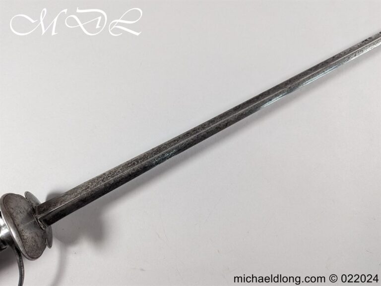 18th Century All Steel Small Sword – Michael D Long Ltd | Antique Arms ...