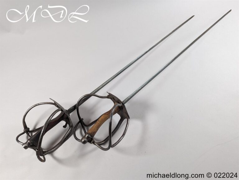 German 19th C Schlager or Dualling Swords – Michael D Long Ltd ...