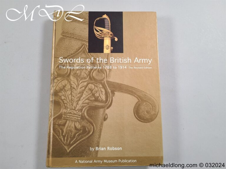 Swords of the British Army The Revised Edition – Michael D Long Ltd ...