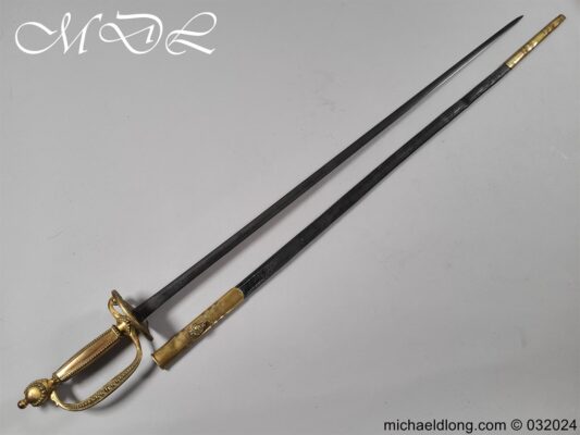 Edwardian British Court Sword – Michael D Long Ltd | Antique Arms & Armour