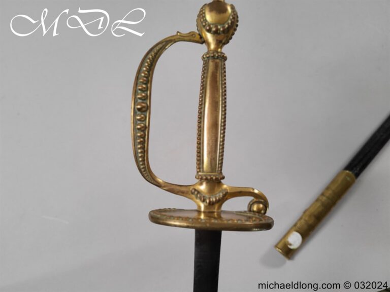 Edwardian British Court Sword – Michael D Long Ltd | Antique Arms & Armour