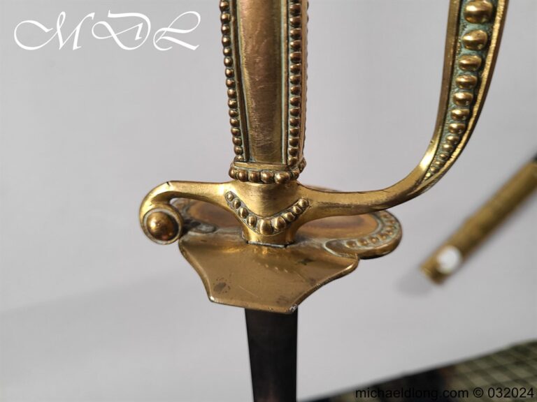 Edwardian British Court Sword – Michael D Long Ltd | Antique Arms & Armour