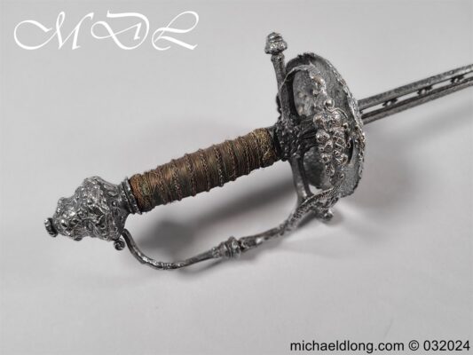 English Rapier Circa 1640 – Michael D Long Ltd | Antique Arms & Armour