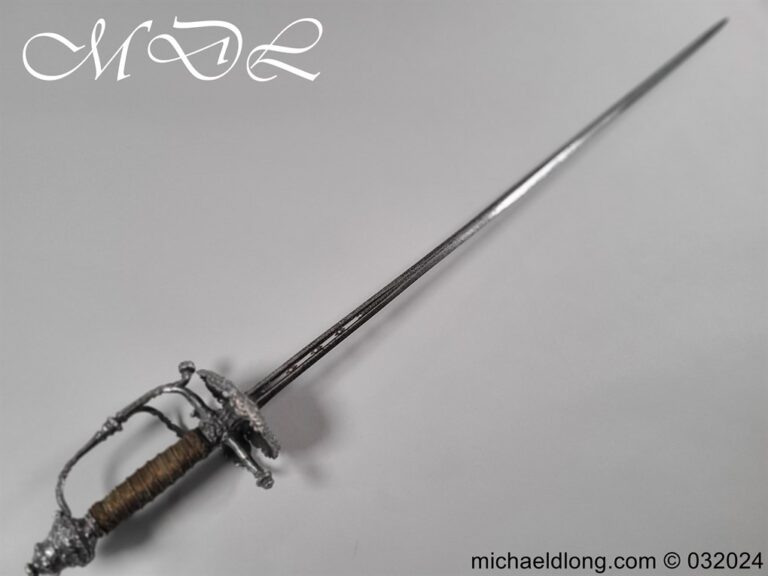 English Rapier Circa 1640 – Michael D Long Ltd | Antique Arms & Armour