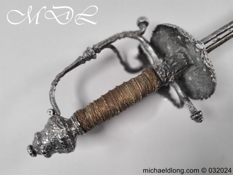 English Rapier Circa 1640 – Michael D Long Ltd | Antique Arms & Armour