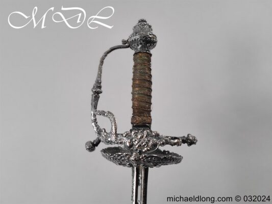English Rapier Circa 1640 – Michael D Long Ltd | Antique Arms & Armour