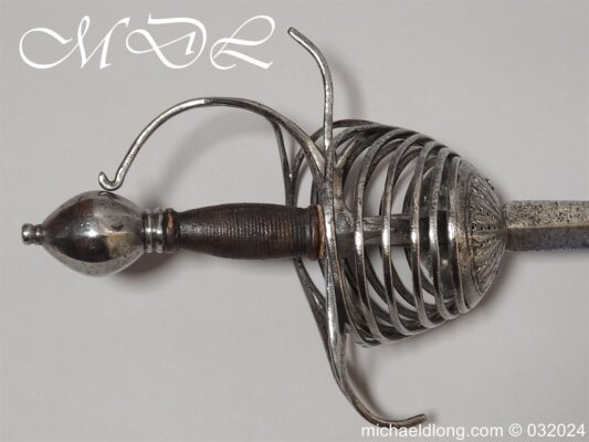 Six Ringed 17th Century Rapier – Michael D Long Ltd | Antique Arms & Armour