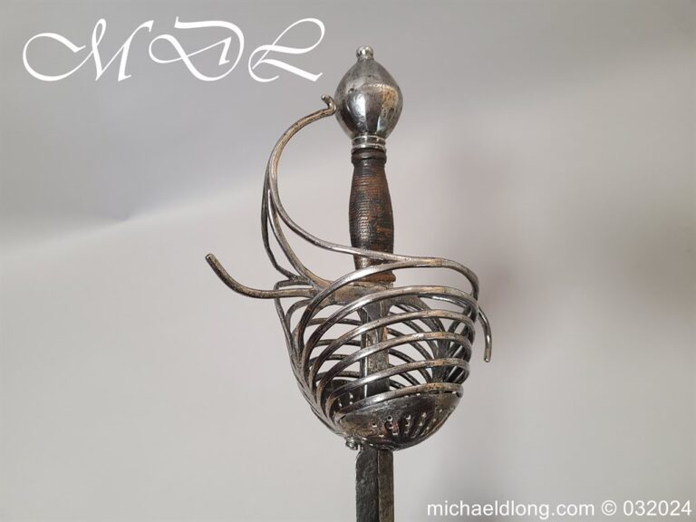 Six Ringed 17th Century Rapier – Michael D Long Ltd | Antique Arms & Armour