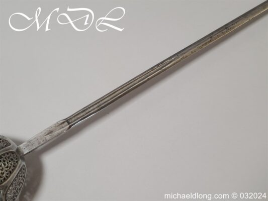 Italian Cup Hilt Rapier c 1630 – Michael D Long Ltd | Antique Arms & Armour