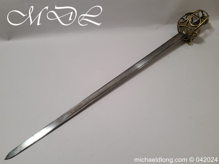 Brass Hilted English Backsword c.1740 – Michael D Long Ltd | Antique ...