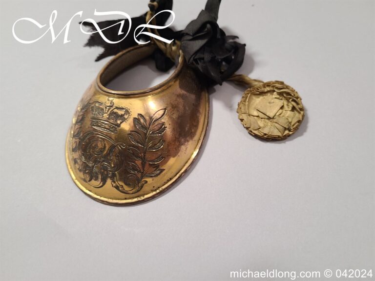 British Georgian Officer’s Gorget – Michael D Long Ltd | Antique Arms ...